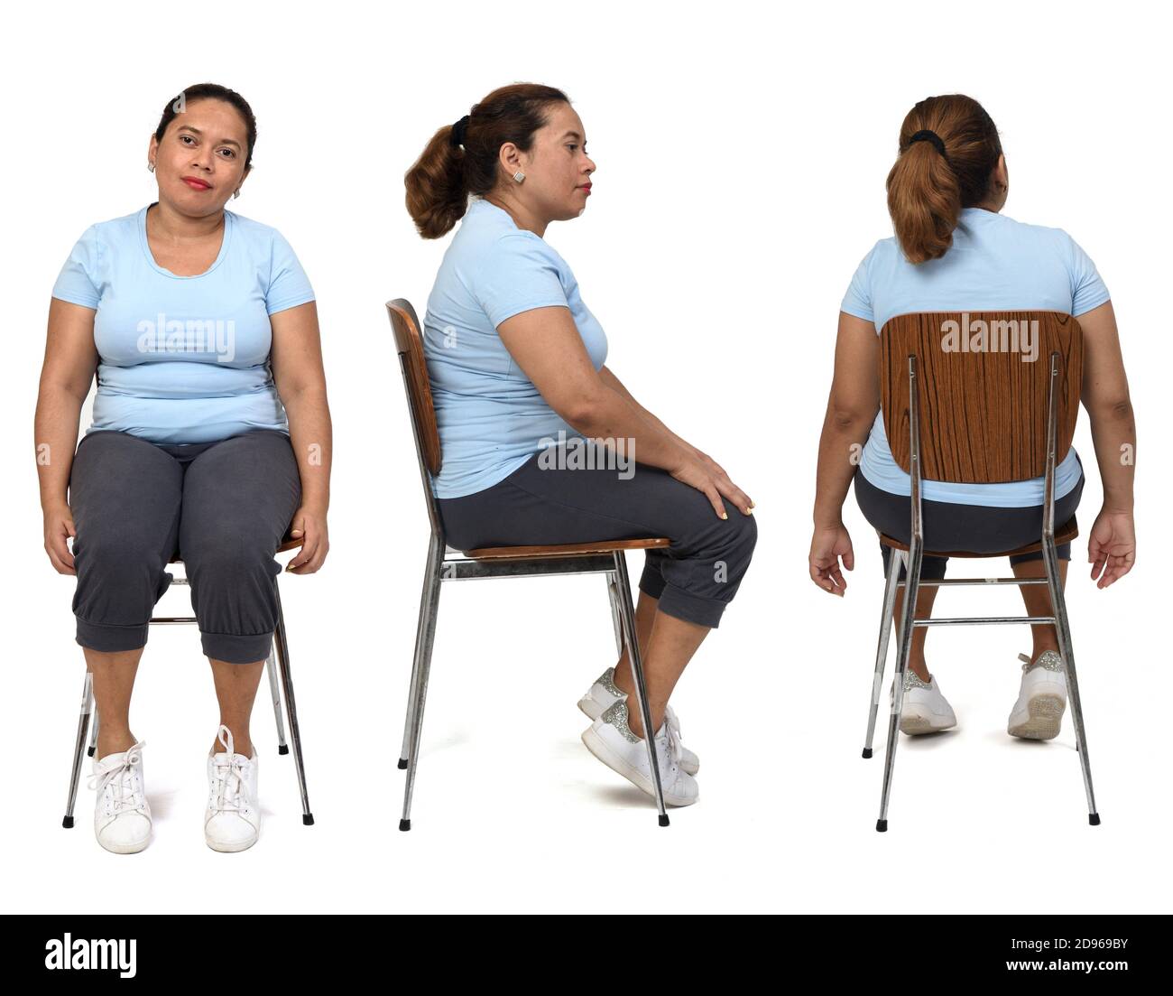 Collection back view sitting people hi-res stock photography and images - Alamy