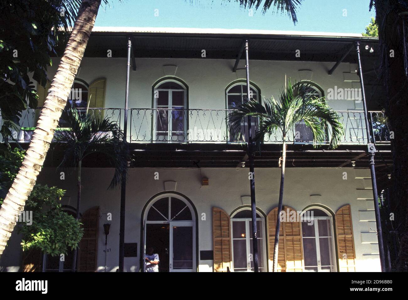 KEY WEST, UNITED STATES - May 08, 2014: The Ernest Hemingway House was ...
