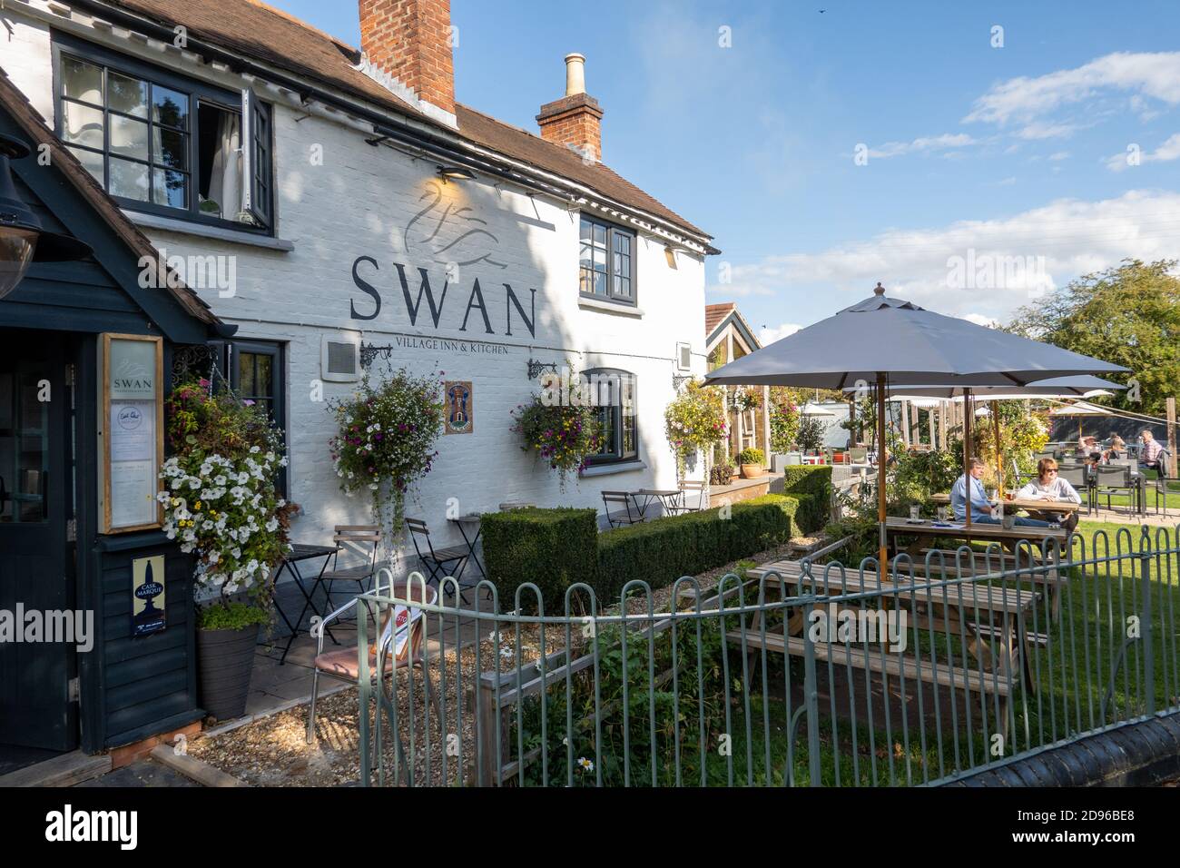 The Swan Inn at Hanley Swan, Malvern, UK Stock Photo - Alamy