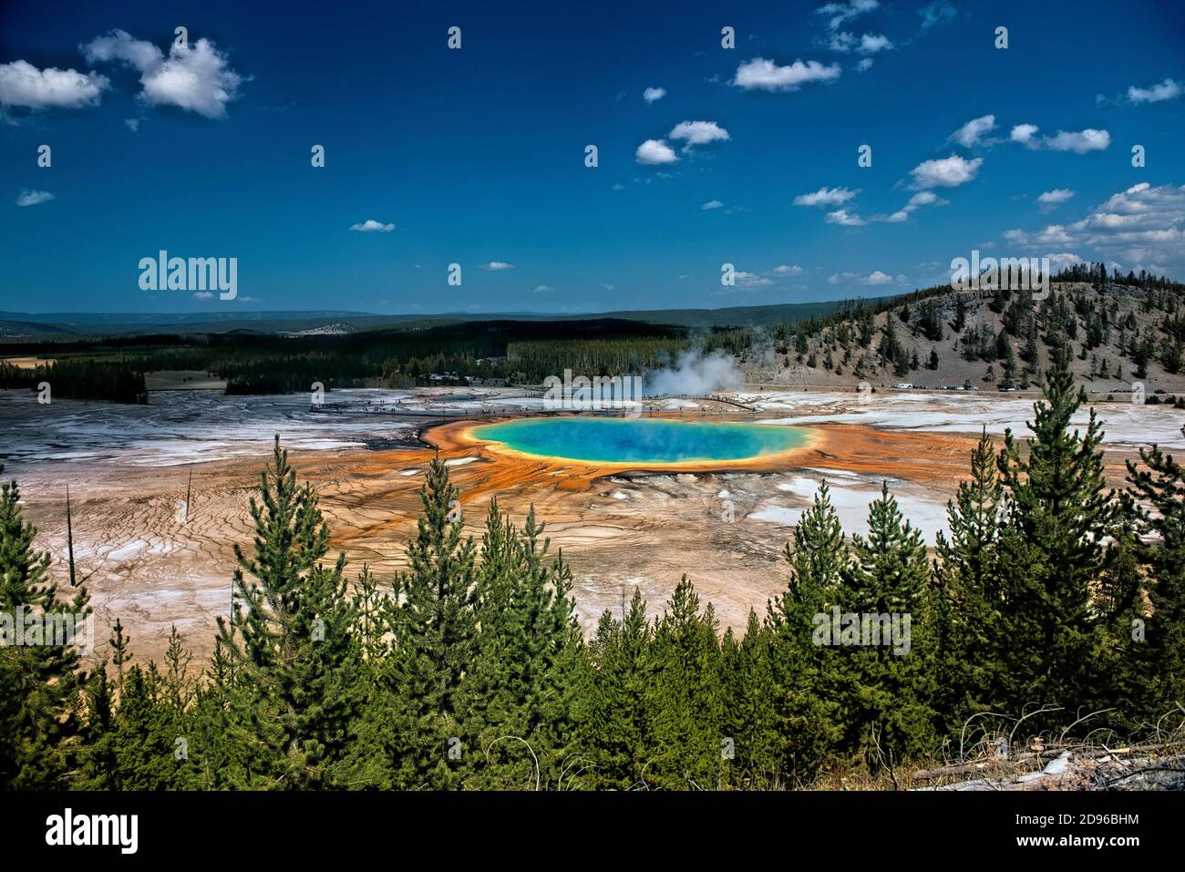 Grand prismatic hot spring hi-res stock photography and images - Alamy