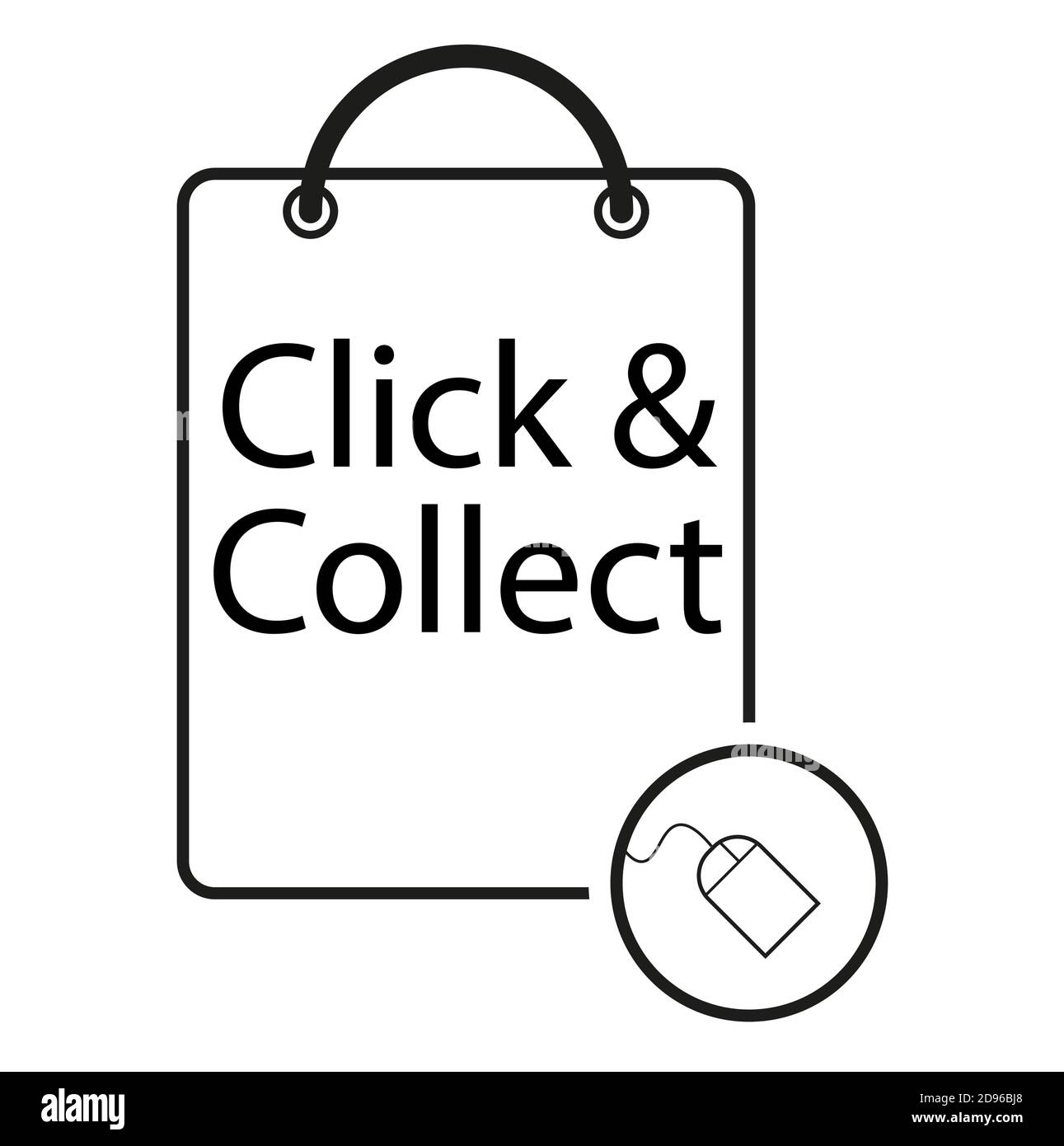 Click and collect supermarket Black and White Stock Photos & Images - Alamy