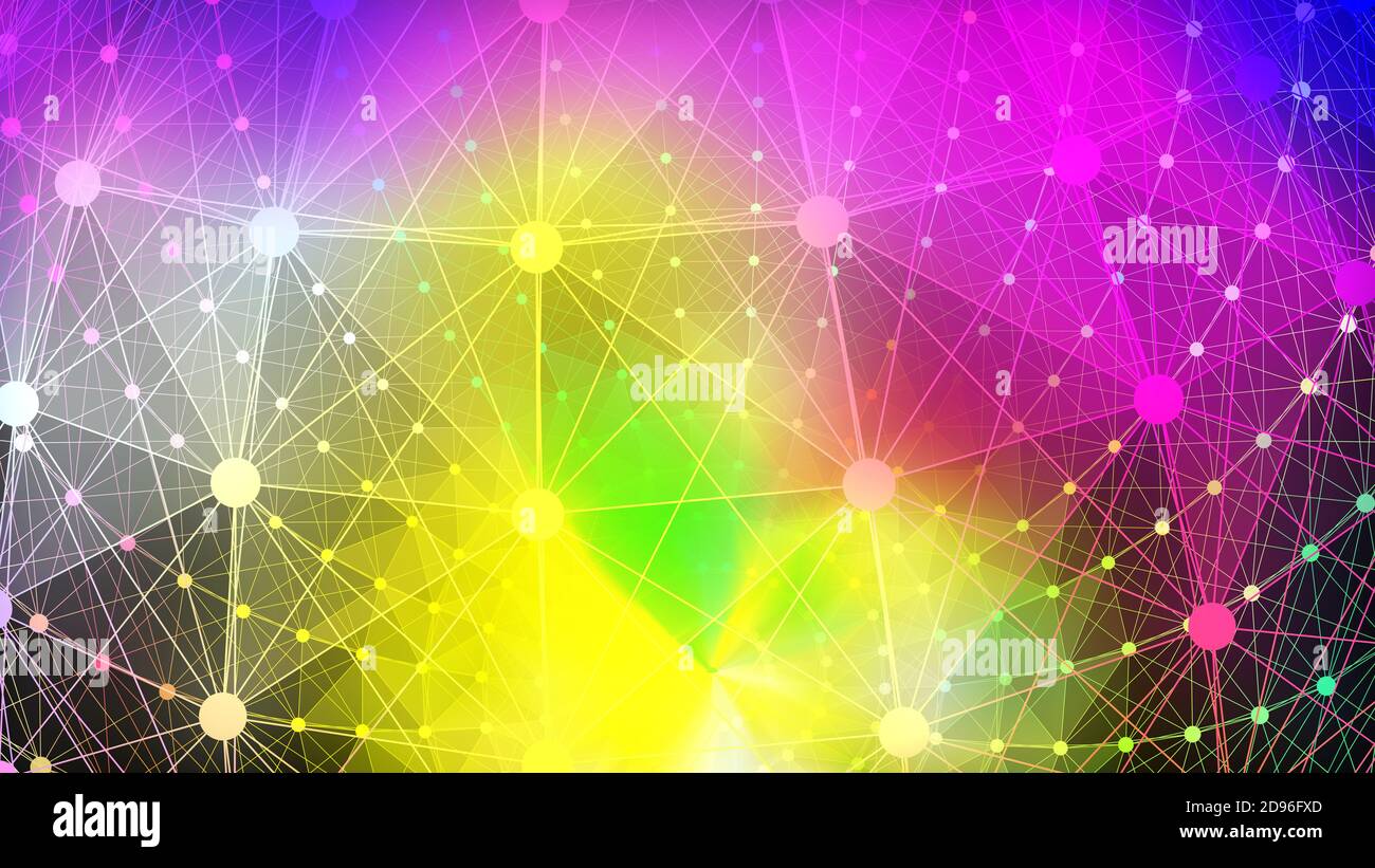 Abstract gradient 3d wireframe background 3d rendering Stock Photo - Alamy