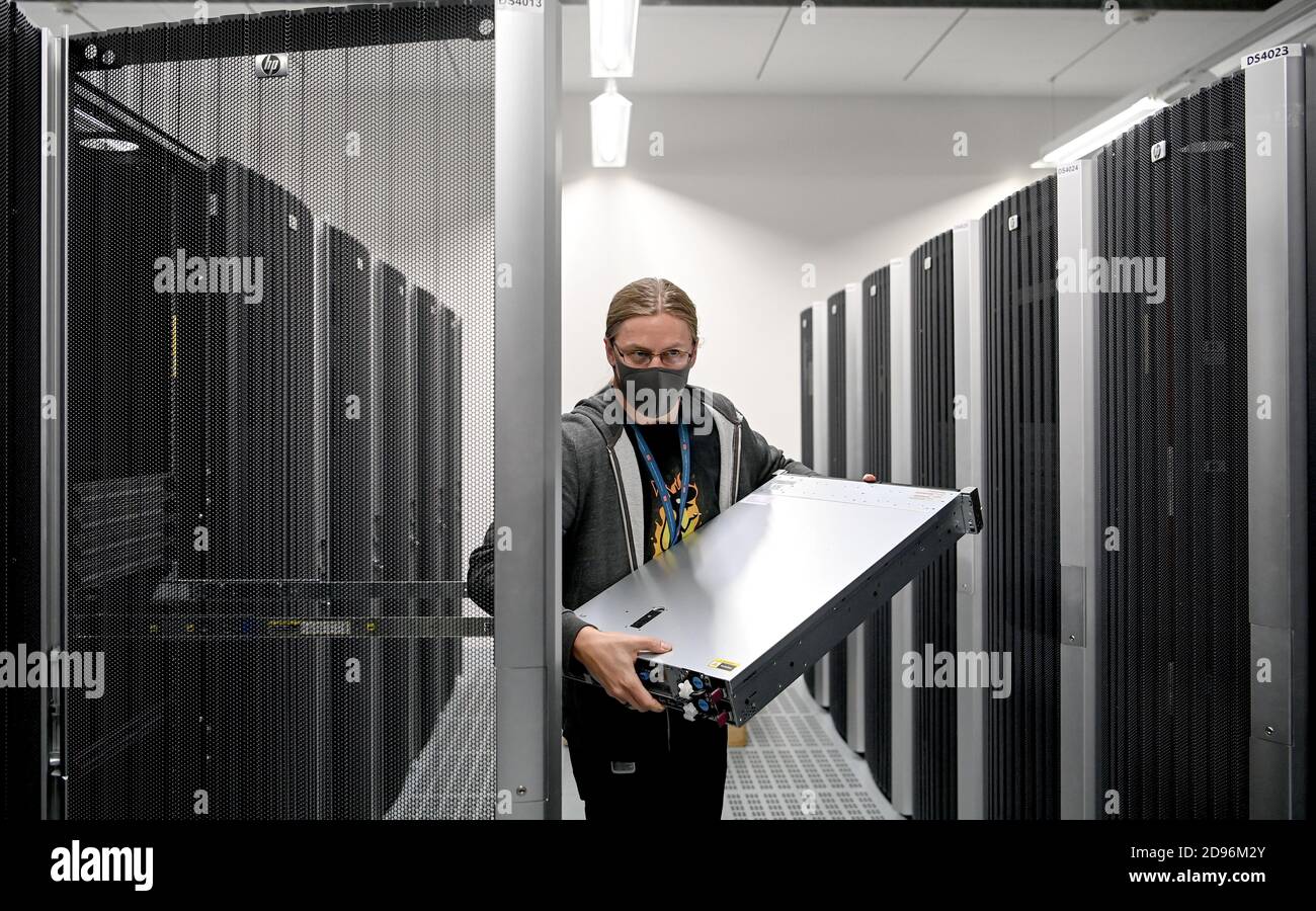 Berlin, Germany. 22nd Oct, 2020. System administrator Alexander ...