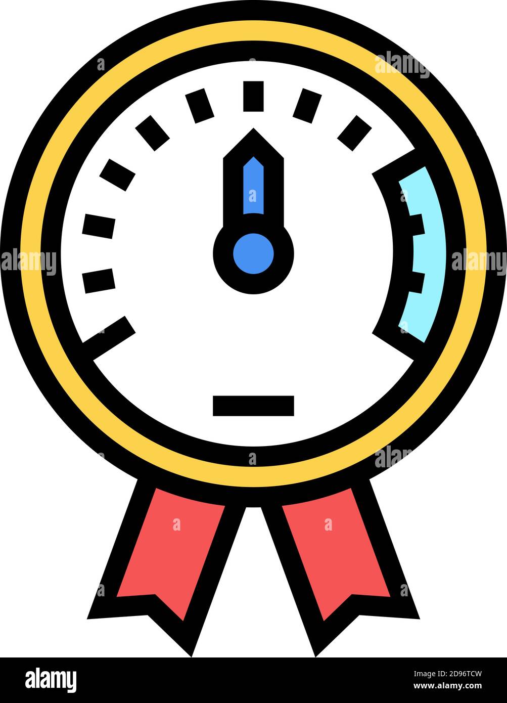 project execution on time color icon vector illustration Stock Vector ...