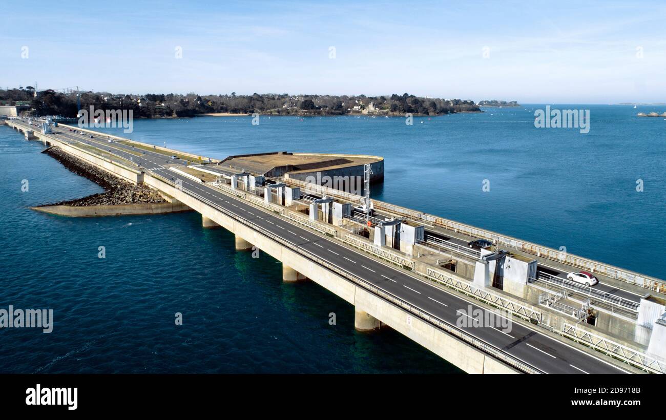 Rance river tidal power plant hi-res stock photography and images - Alamy