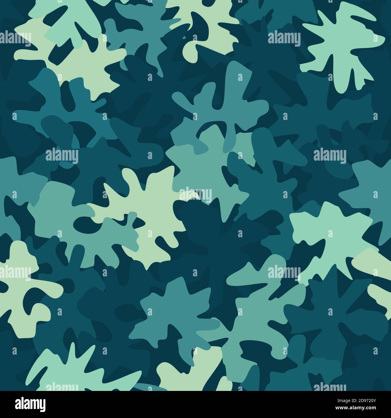 Marine Digital Camo Vector