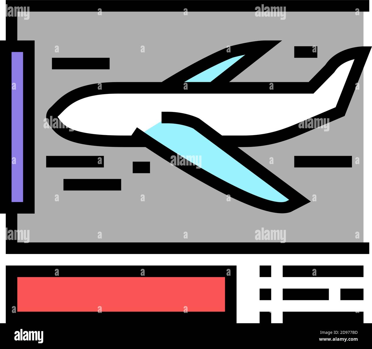 Wind tunnel test plane Cut Out Stock Images & Pictures - Alamy