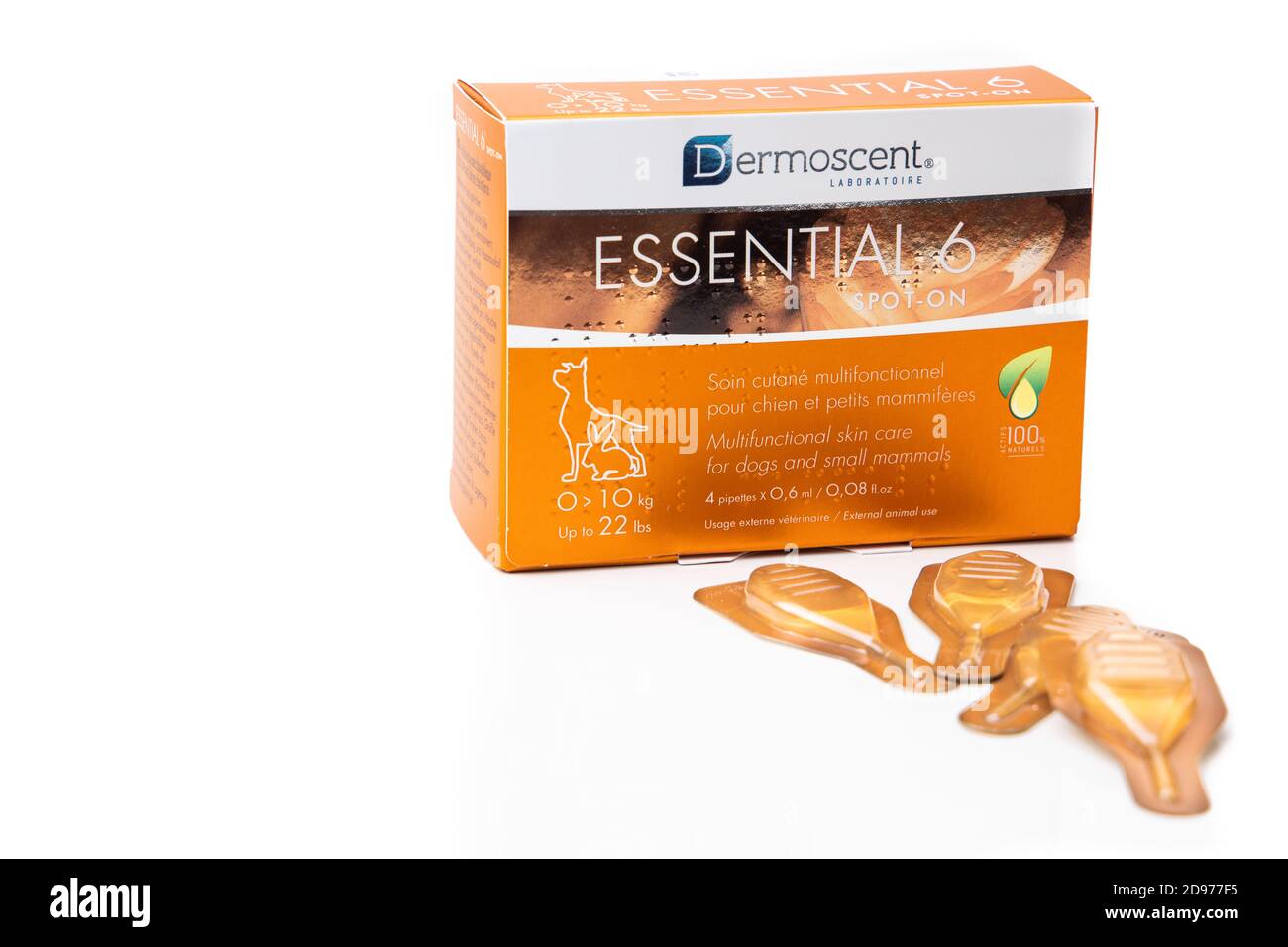 KUALA LUMPUR, MALAYSIA, April 14, 2019: Essential 6 spot-on dermo ...