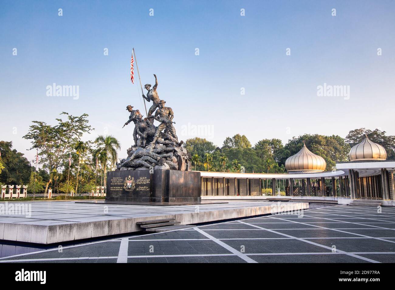 Tugu Negara National Monument, a popular tourist destination in Kuala ...