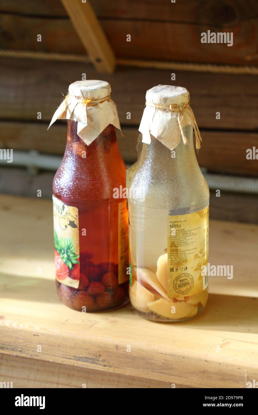Sale of jam in the store Stock Photo - Alamy