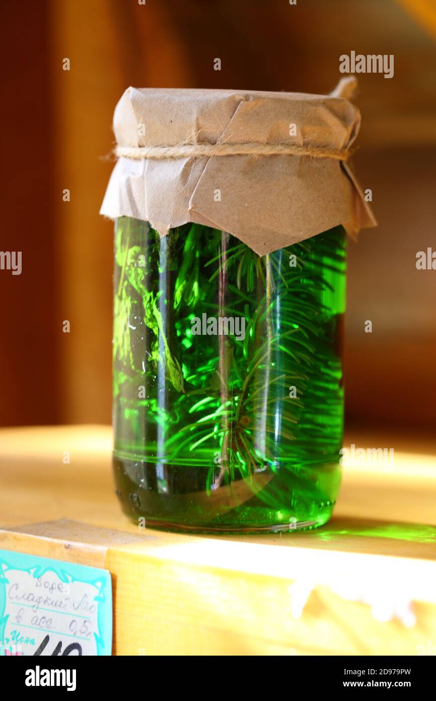 Sale of jam in the store Stock Photo - Alamy