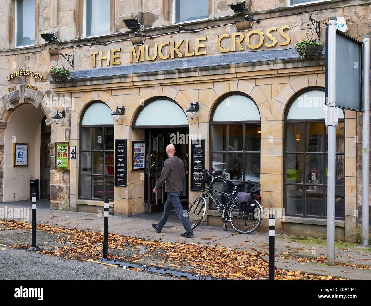 Muckle Cross, High Street, Elgin, Moray, UK. 2nd Nov, 2020. UK. The ...