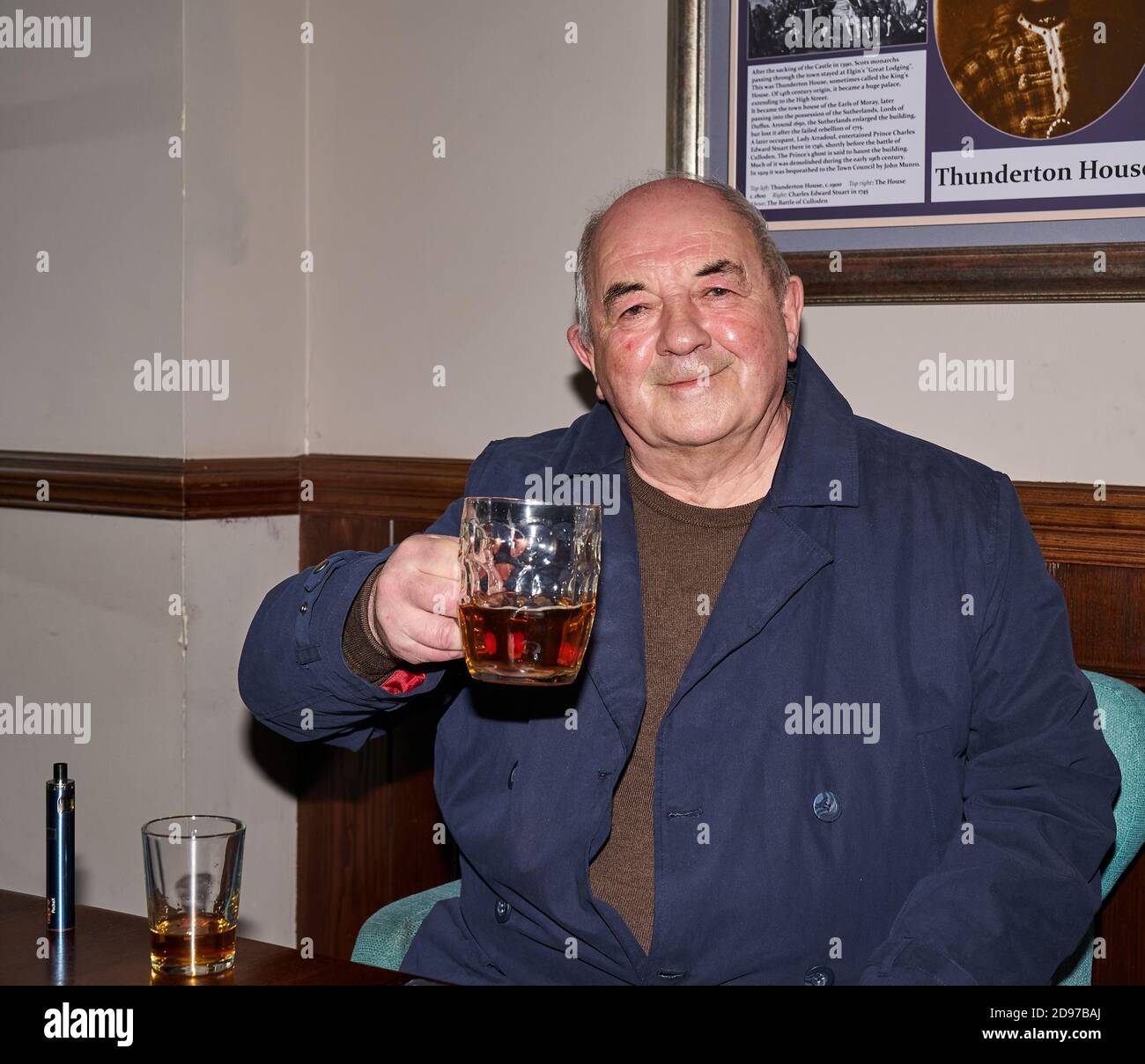 Muckle Cross, High Street, Elgin, Moray, UK. 2nd Nov, 2020. UK. Eric ...