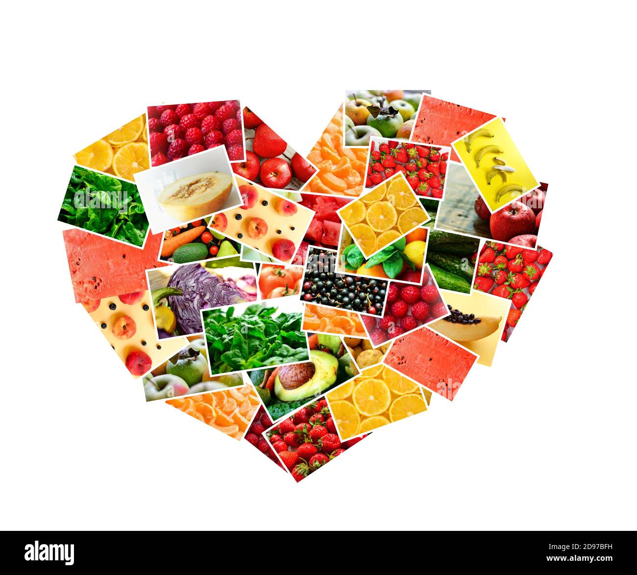 Food Collage Tumblr Heart