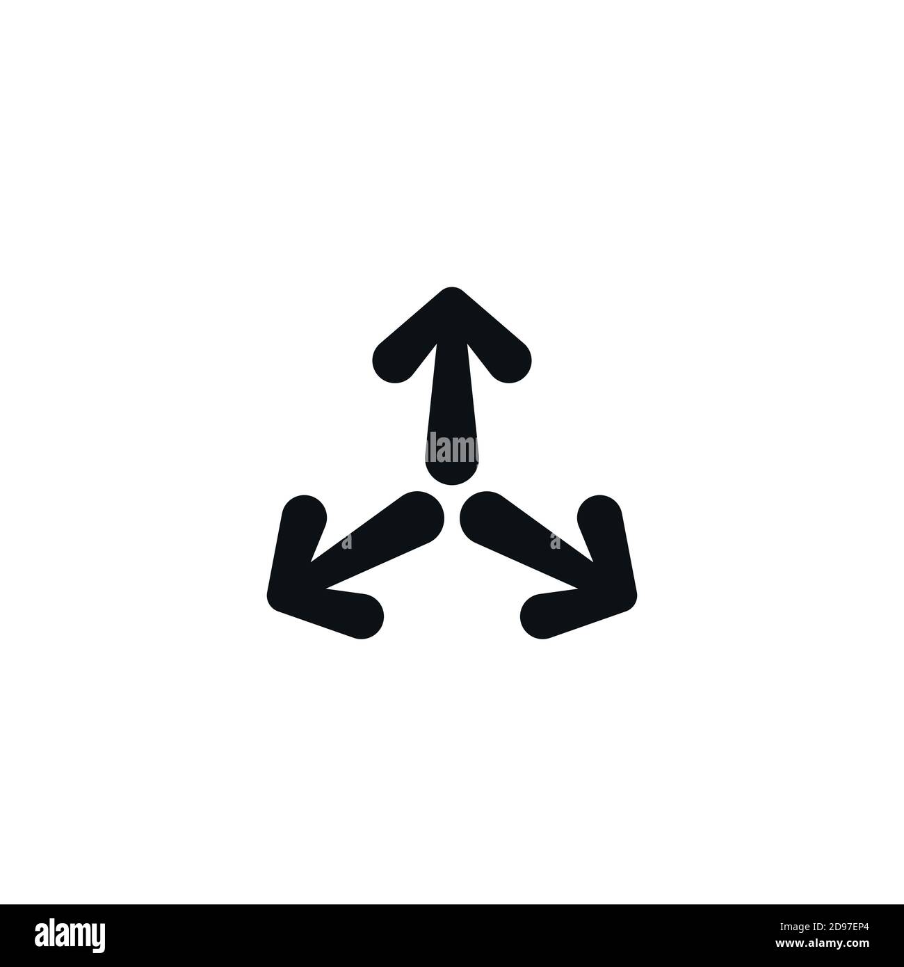 Three black rounded cartoon arrows point to the center. Triple Collide ...