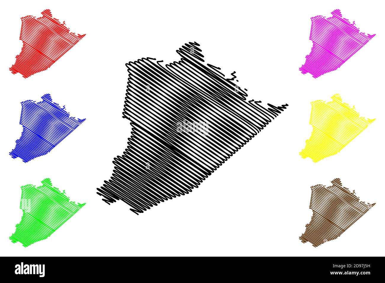 Map of pikeville Stock Vector Images - Alamy