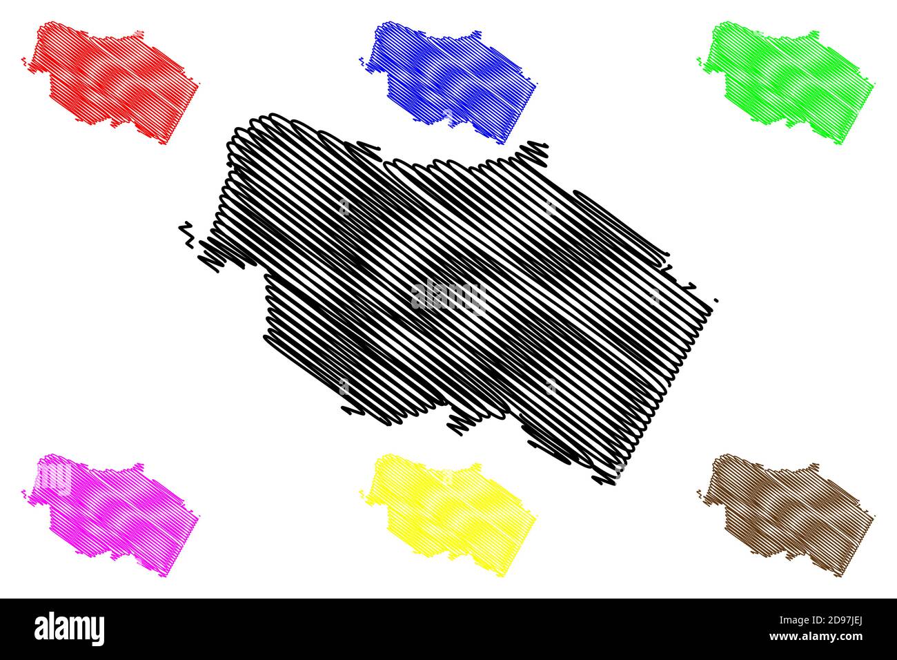 Powell map hi-res stock photography and images - Alamy