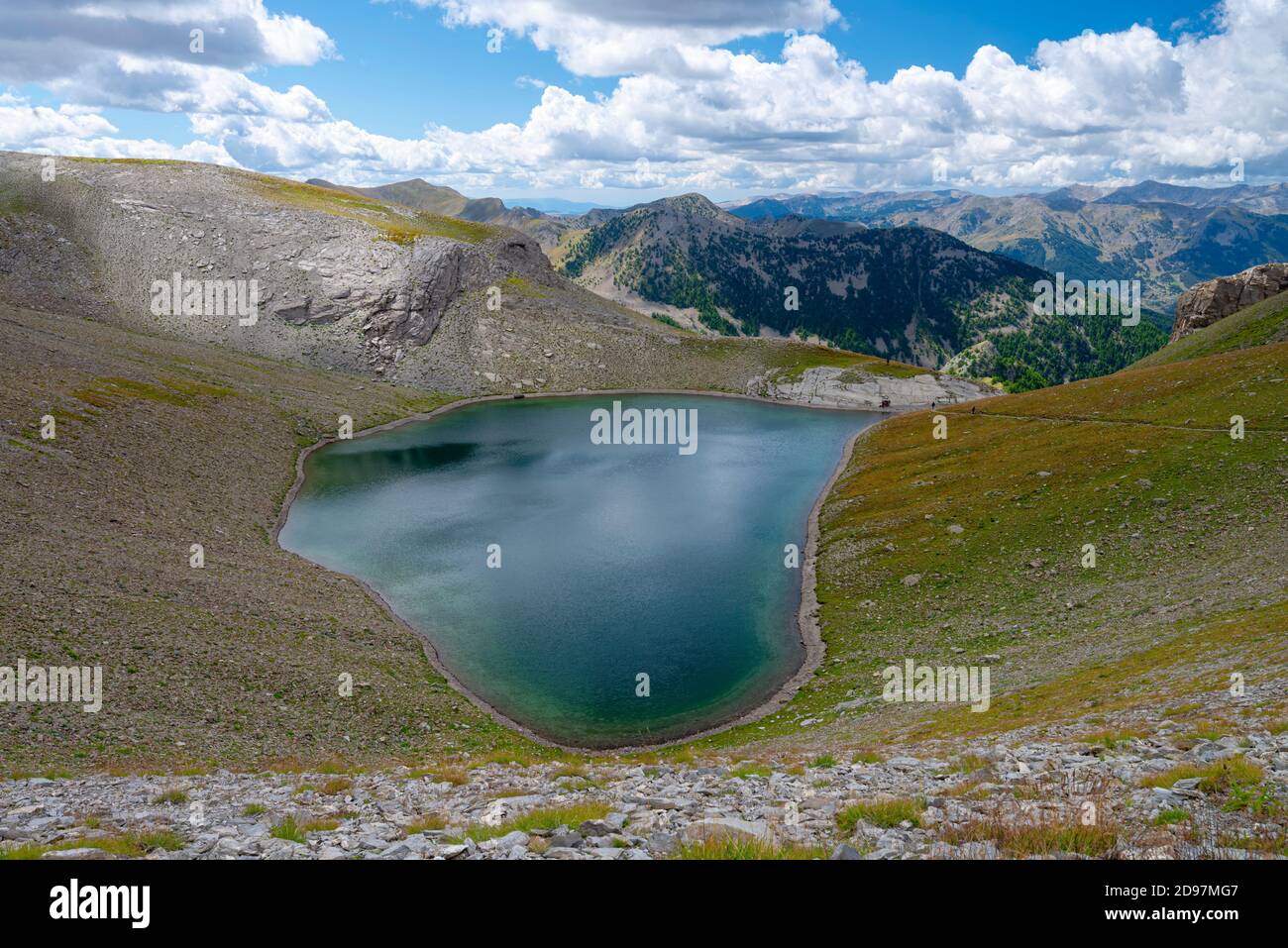 Petite Cayolle Lake, Ubaye Valley, Alps, France Stock Photo - Alamy