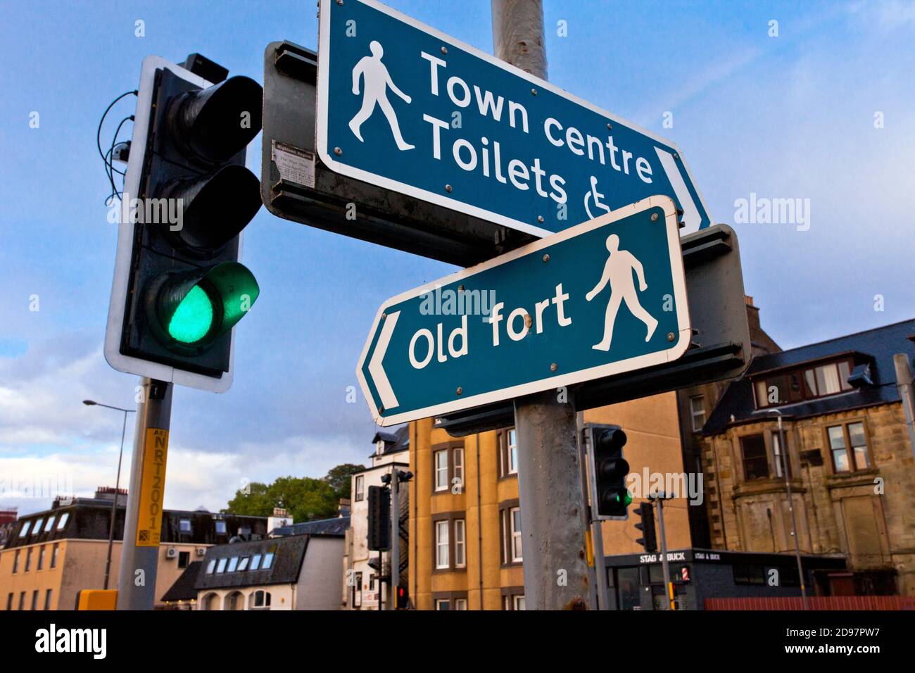 Scotland highlands sign hi-res stock photography and images - Alamy