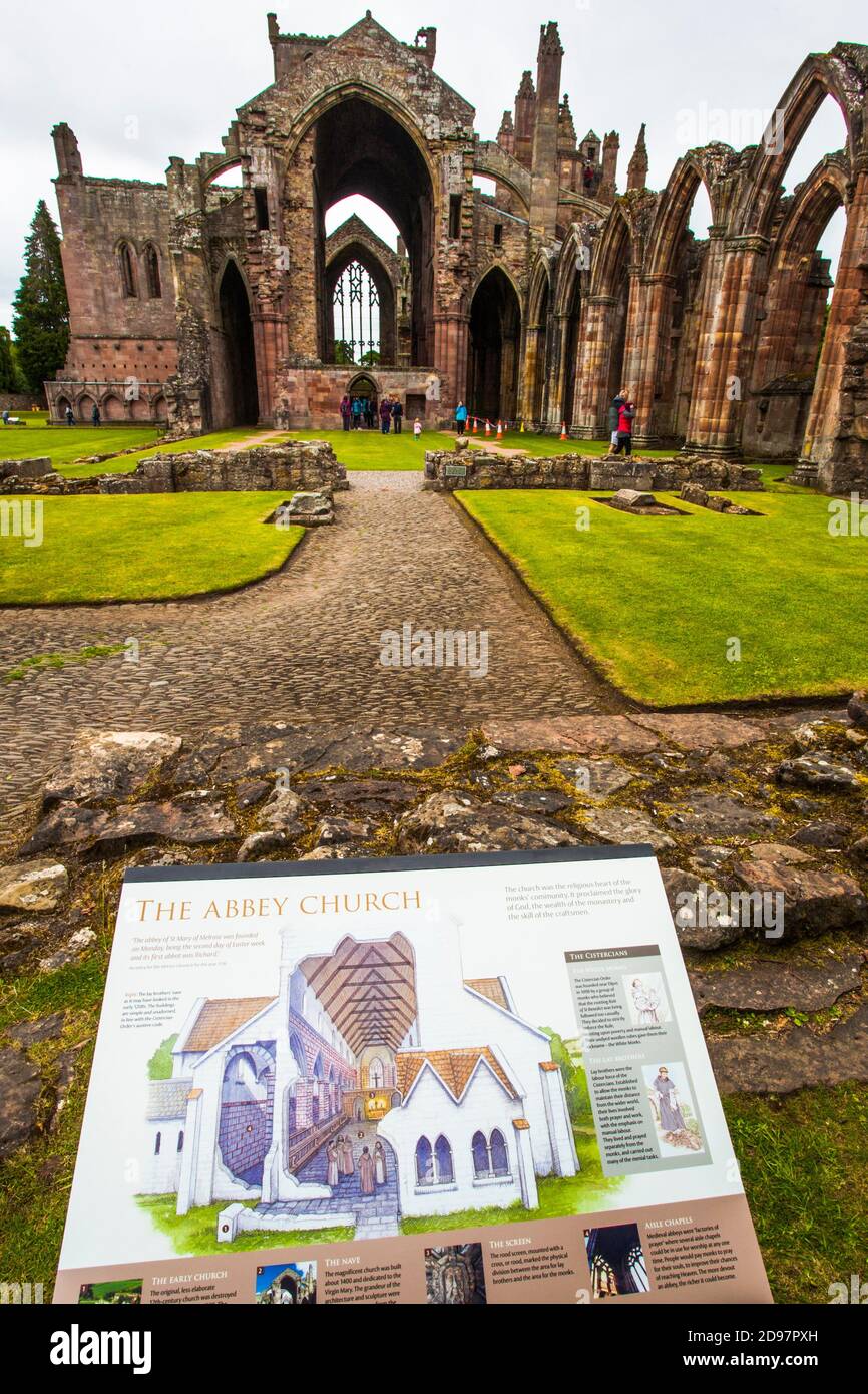 Map of abbey hi-res stock photography and images - Alamy