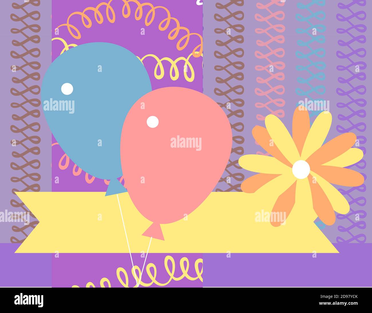 Design template for cute invitation card. Template for scrapbooking ...