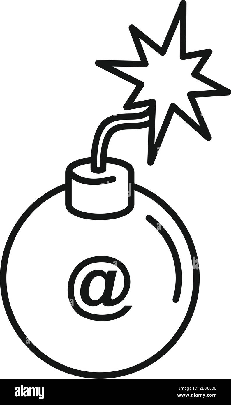 Email bomb Stock Vector Images - Alamy