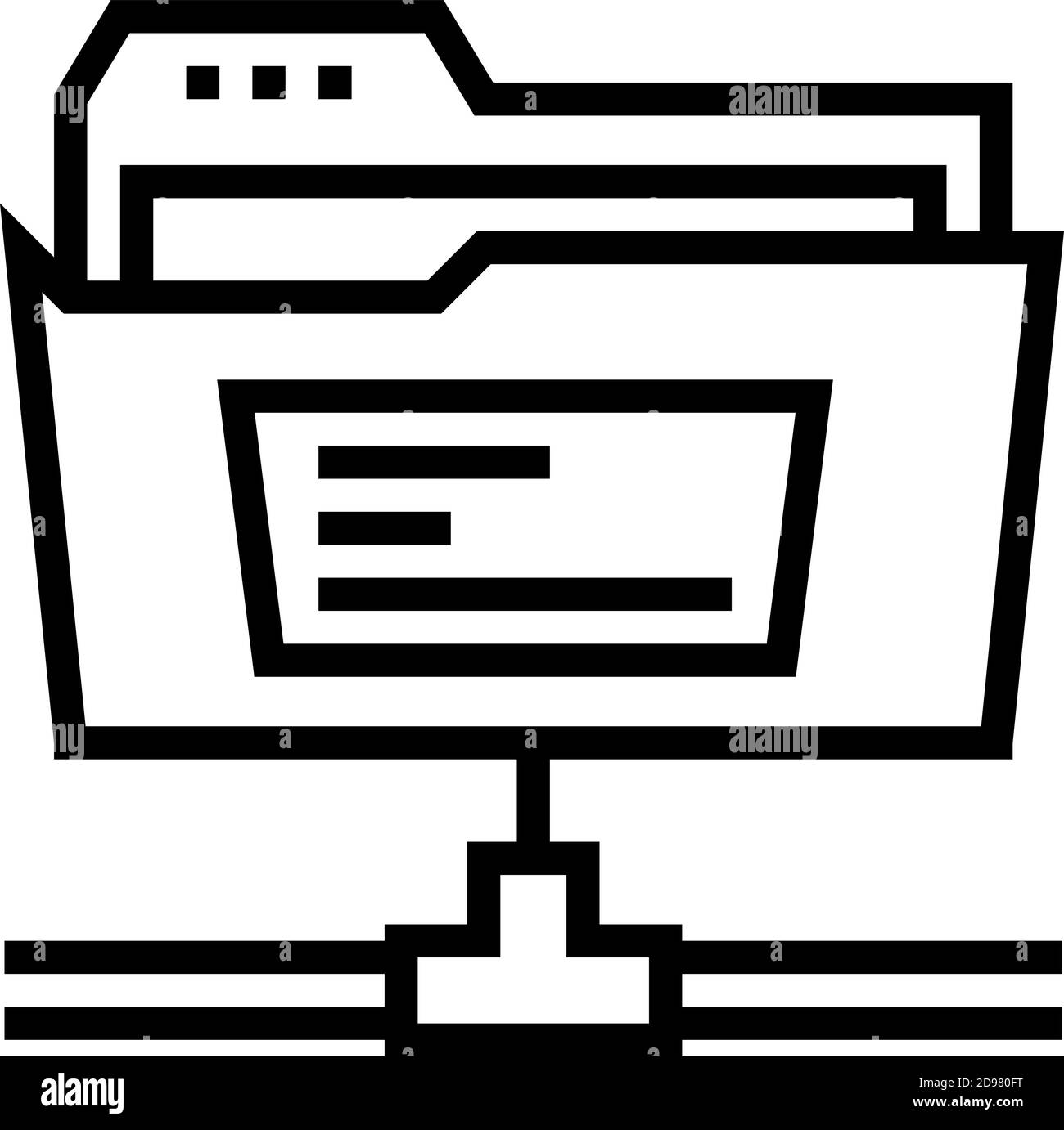 Sftp background Stock Vector Images - Alamy