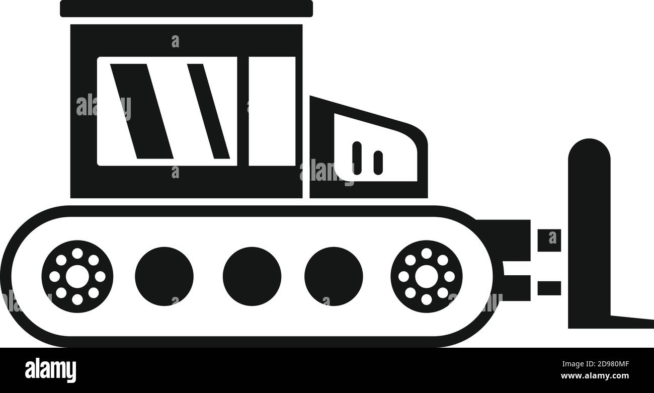 End loader Stock Vector Images - Alamy