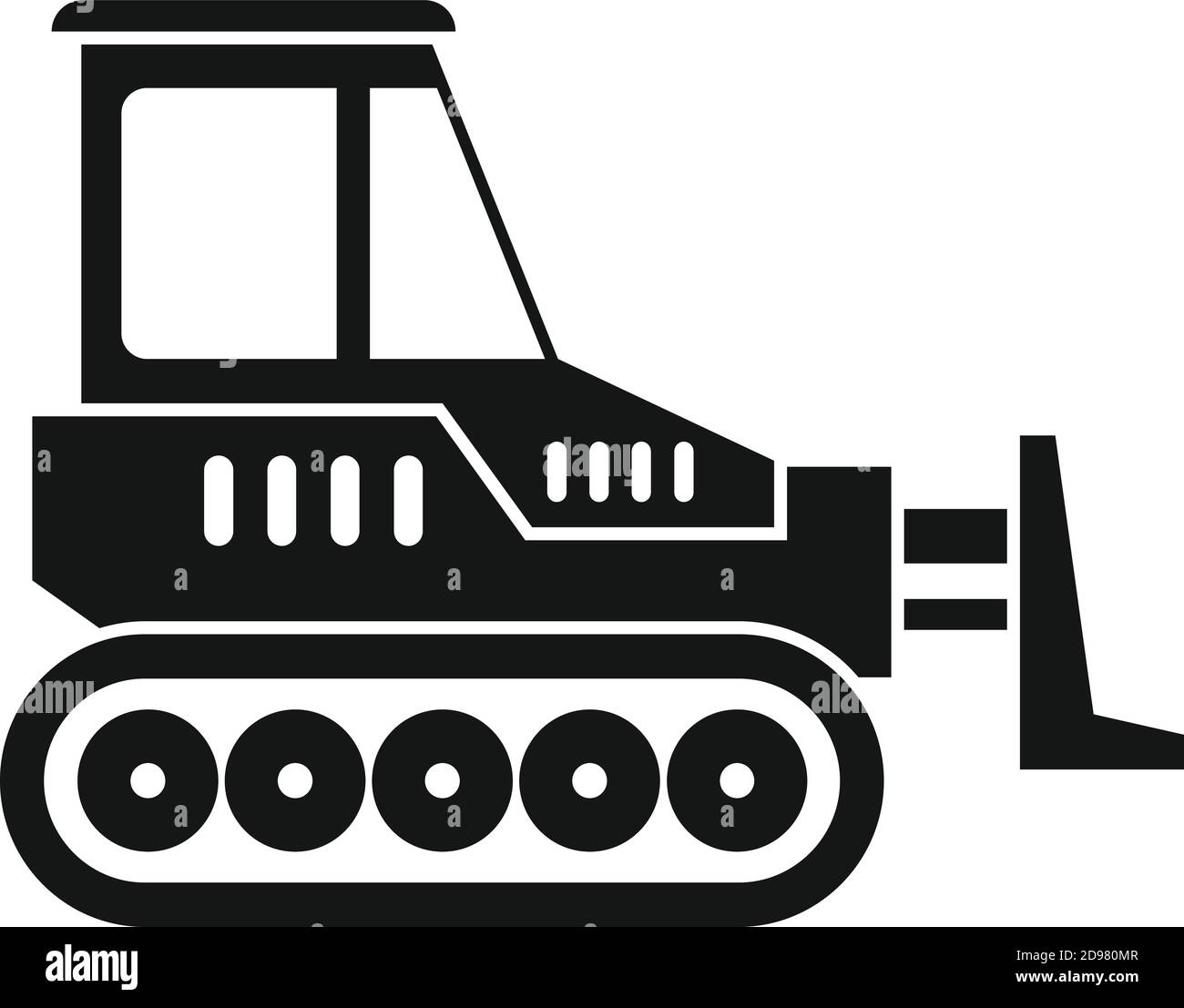 Powerful earth mover Stock Vector Images - Alamy