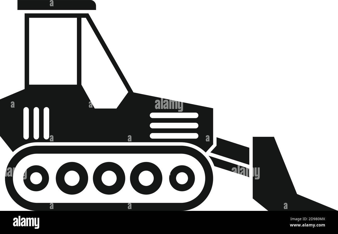 Push dozer Stock Vector Images - Alamy