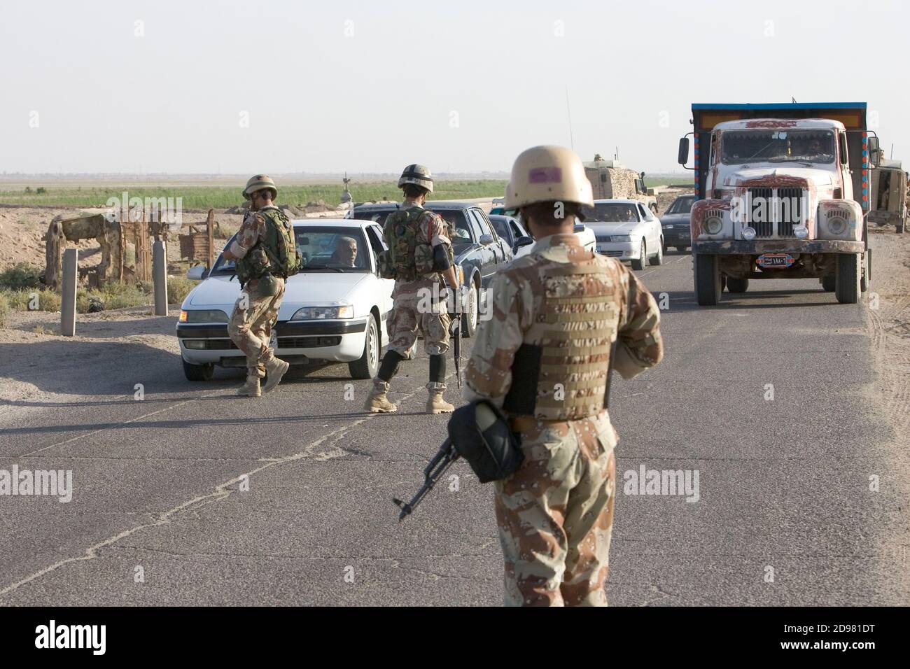 British Forces in Iraq. Iraqi National Guards join members of the 1st ...