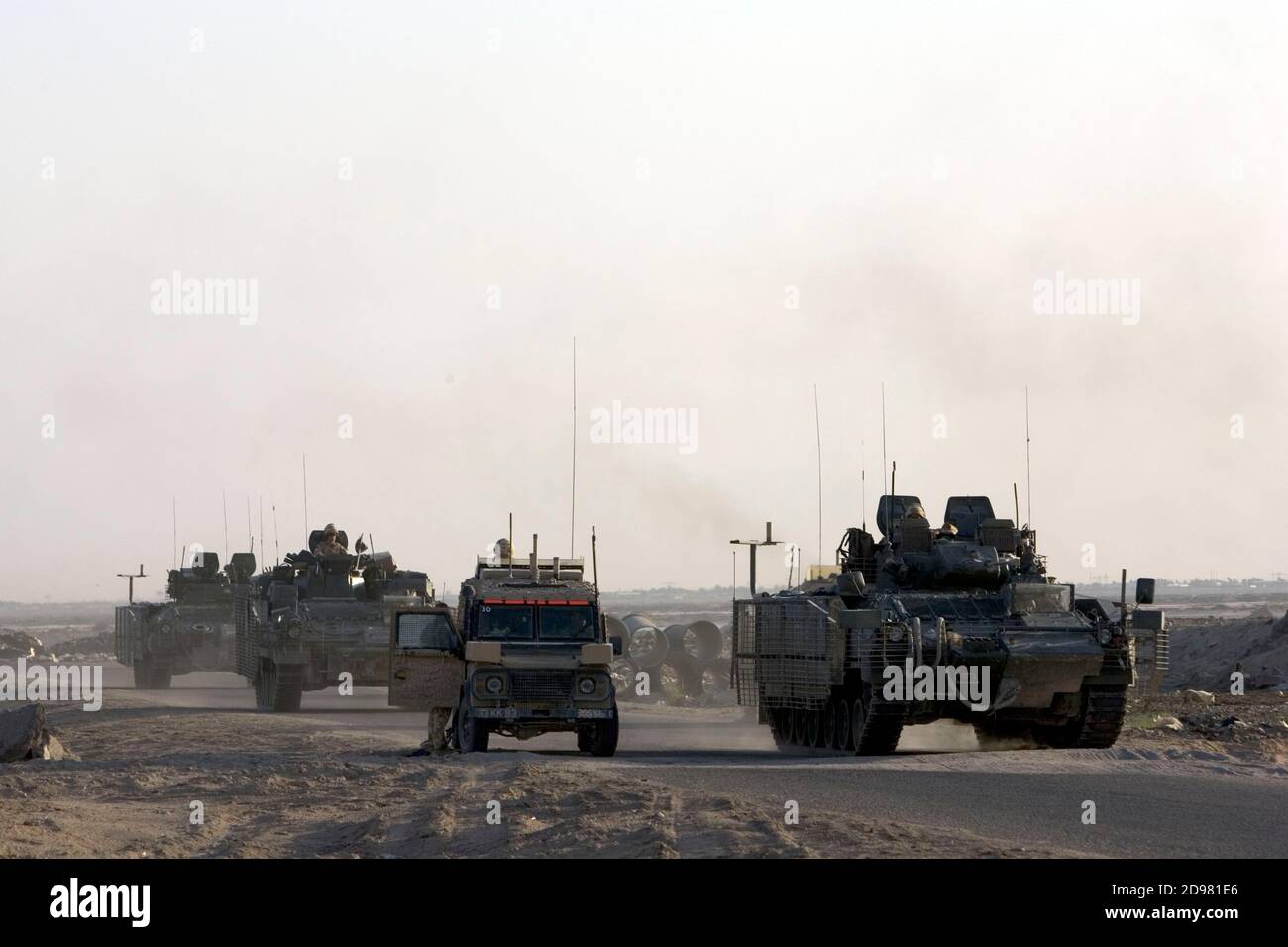British army warrior dessert hi-res stock photography and images - Alamy
