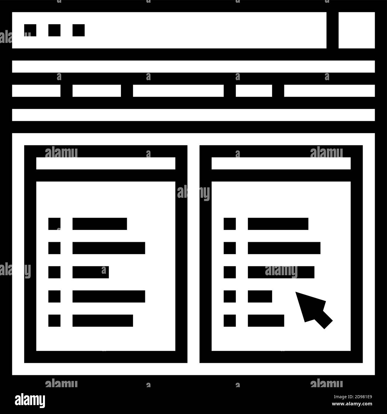 Internet File Hosting Line Icon Vector Illustration Stock Vector Image