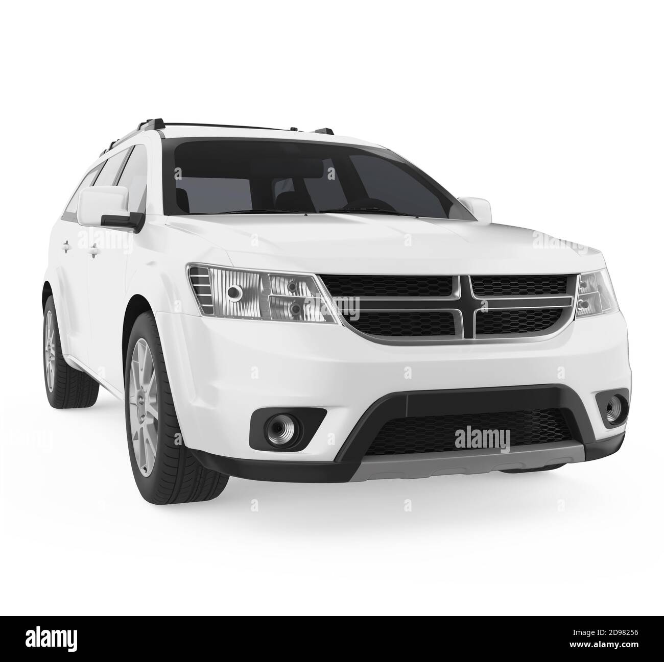 SUV Car Isolated Stock Photo - Alamy