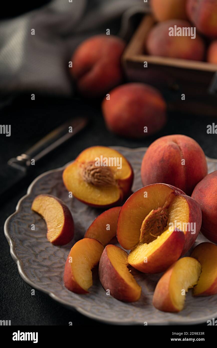 Fuzzy peach hi-res stock photography and images - Alamy