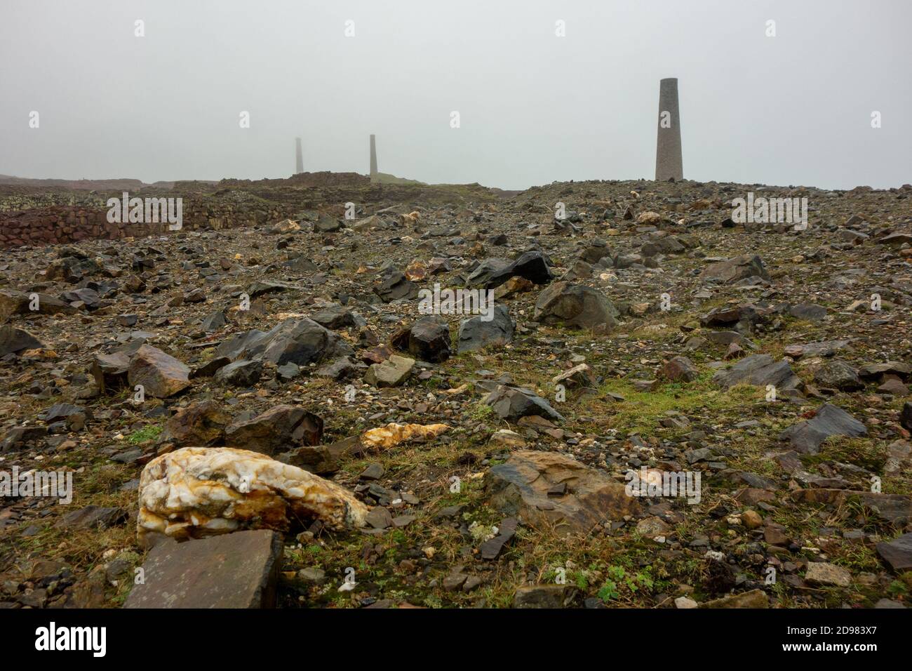 Levant Mine Arsenic Works Stock Photo - Alamy