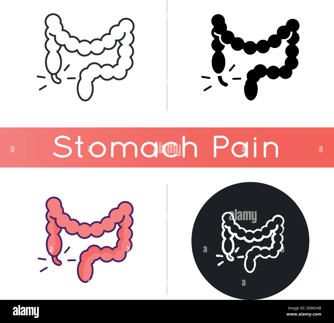 Appendicitis Stock Vector Images - Alamy