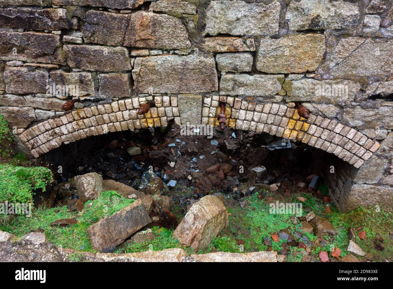 Levant Mine Arsenic Works Stock Photo - Alamy