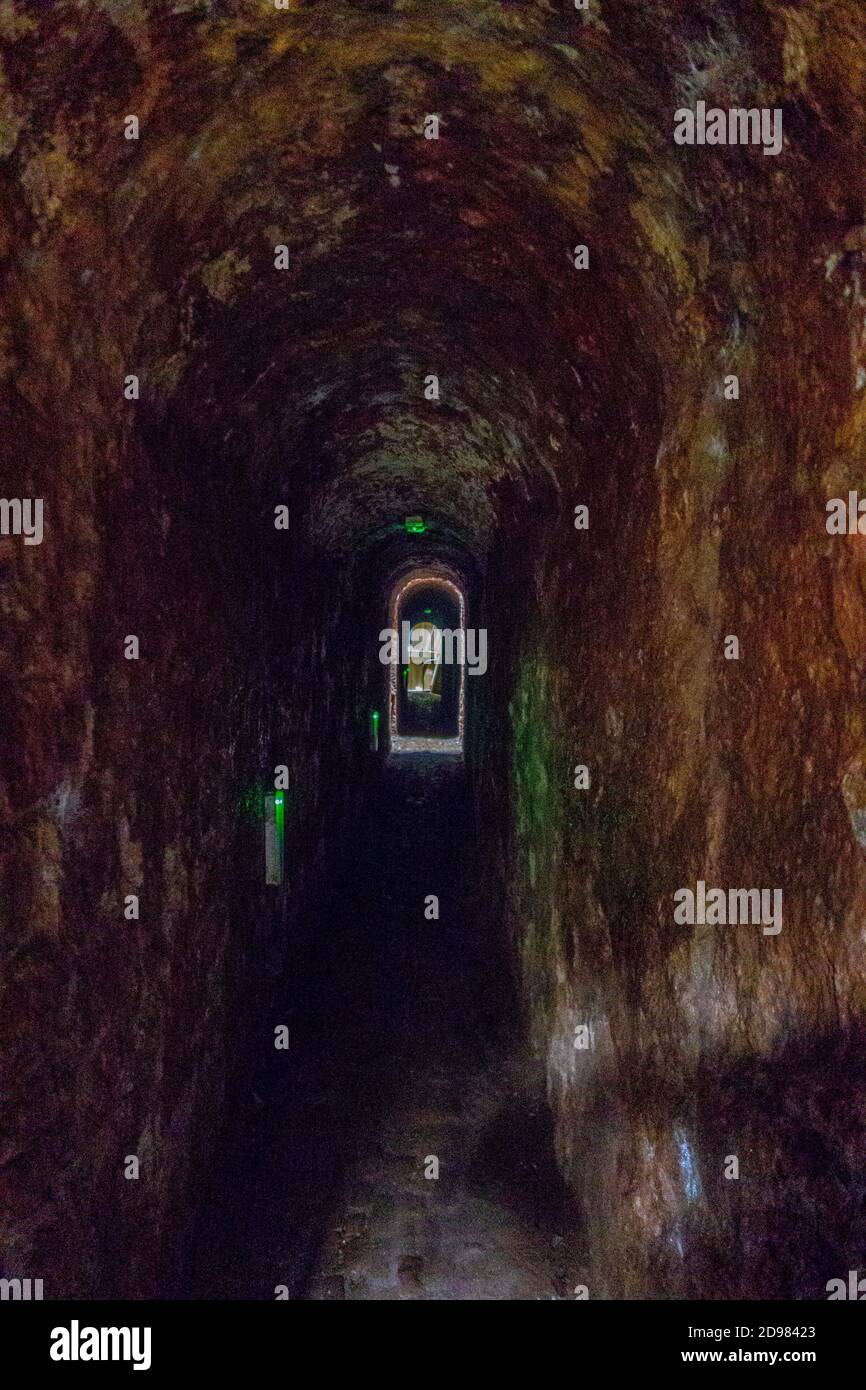Man tunnel levant mine hi-res stock photography and images - Alamy