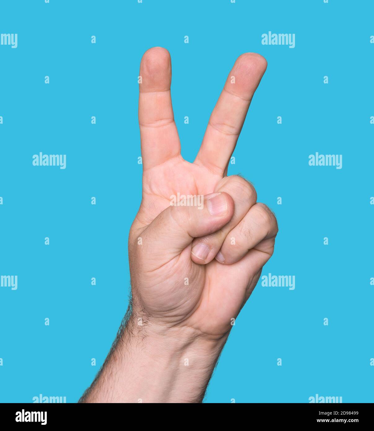 Double middle finger hi-res stock photography and images - Alamy