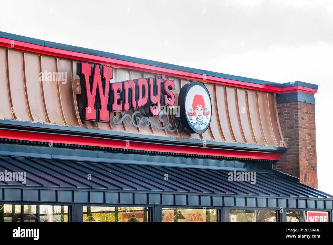 Wendys Sign High Resolution Stock Photography and Images - Alamy