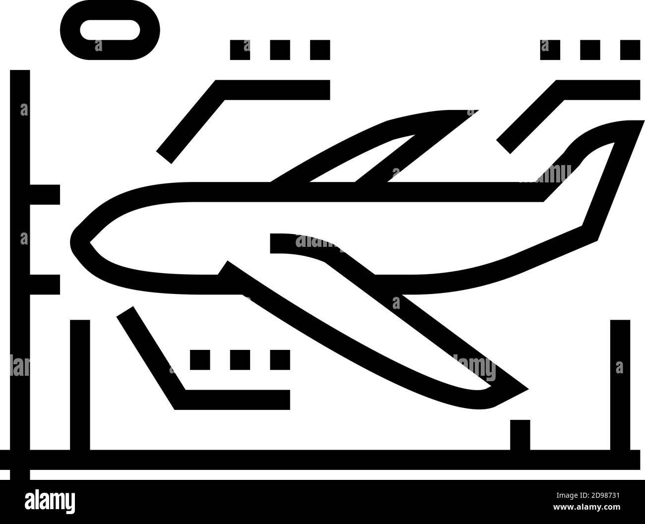 airplane modeling line icon vector illustration sign Stock Vector Image ... airplane modeling line icon vector illustration sign Stock Vector Image ...