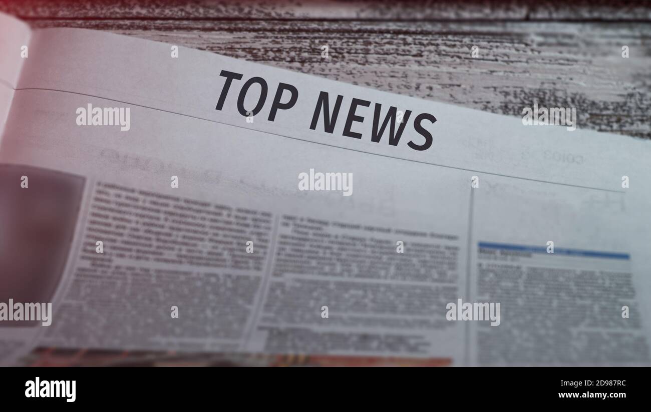 Newspaper extract hi-res stock photography and images - Alamy