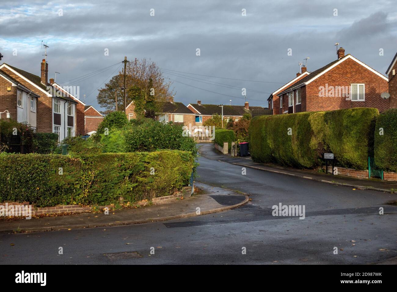 A typical housing estate in England Stock Photo - Alamy
