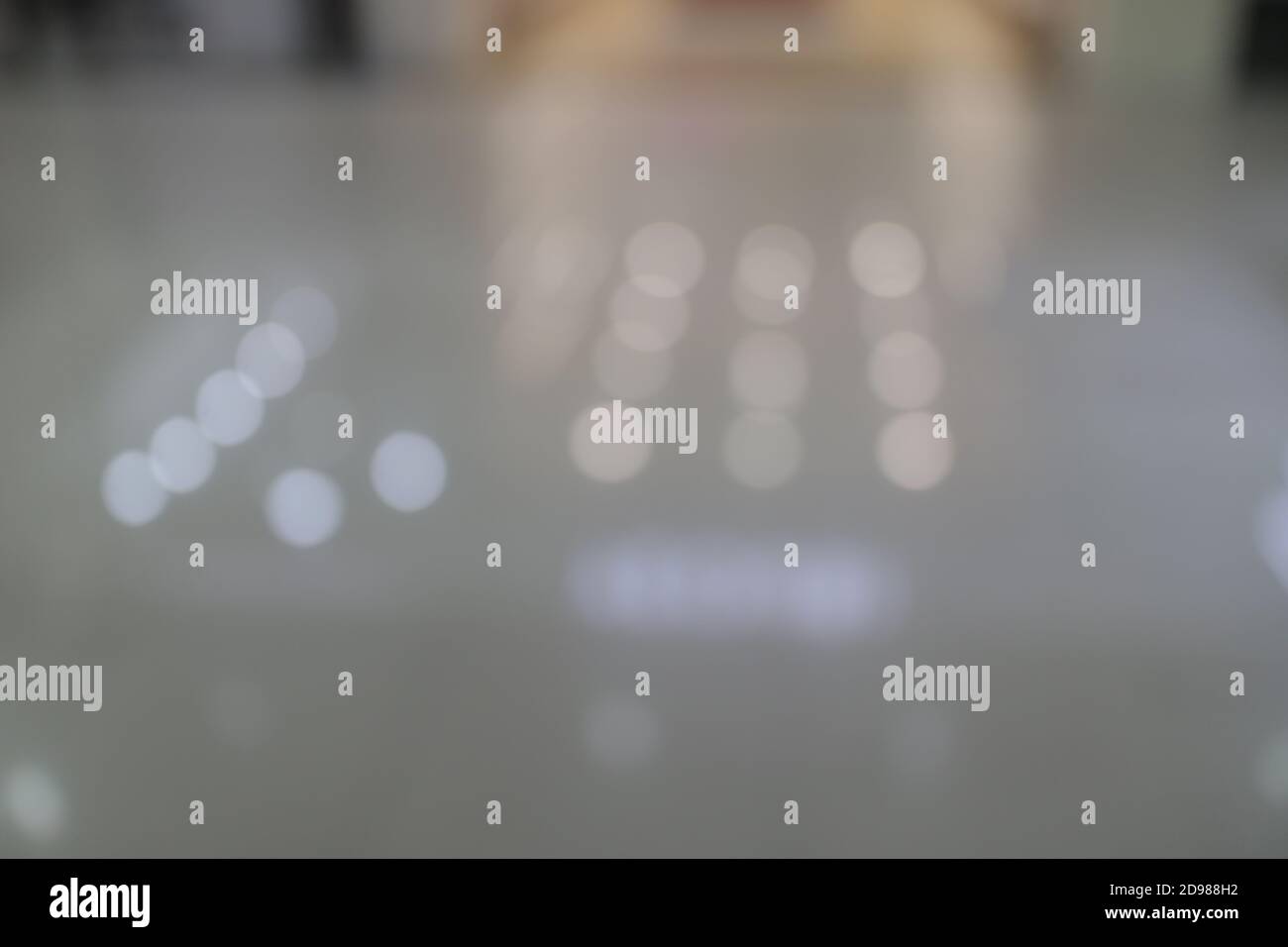 Light bokeh and blur from shopping mall luxury lights Stock Photo - Alamy