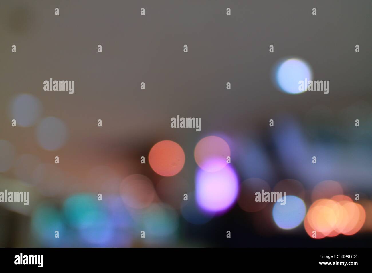 Light bokeh and blur from shopping mall luxury lights Stock Photo - Alamy
