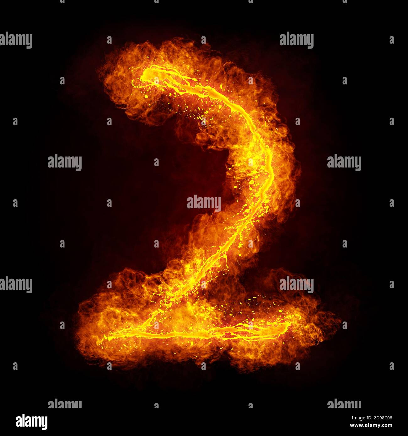 Fiery Font. Bright flamy font symbol. For writing words use Screen ...