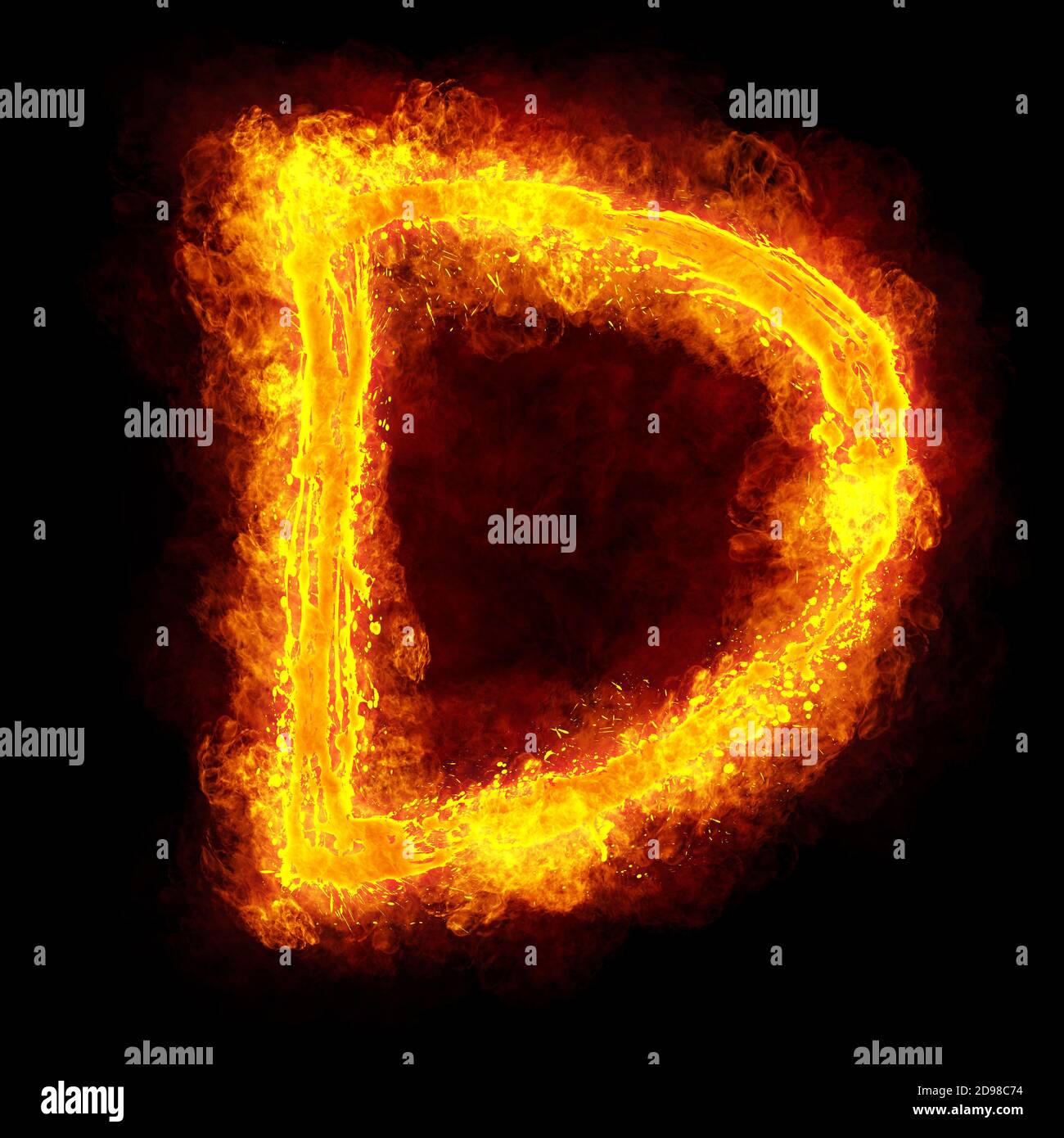 Fiery Font. Bright flamy font symbol. For writing words use Screen ...