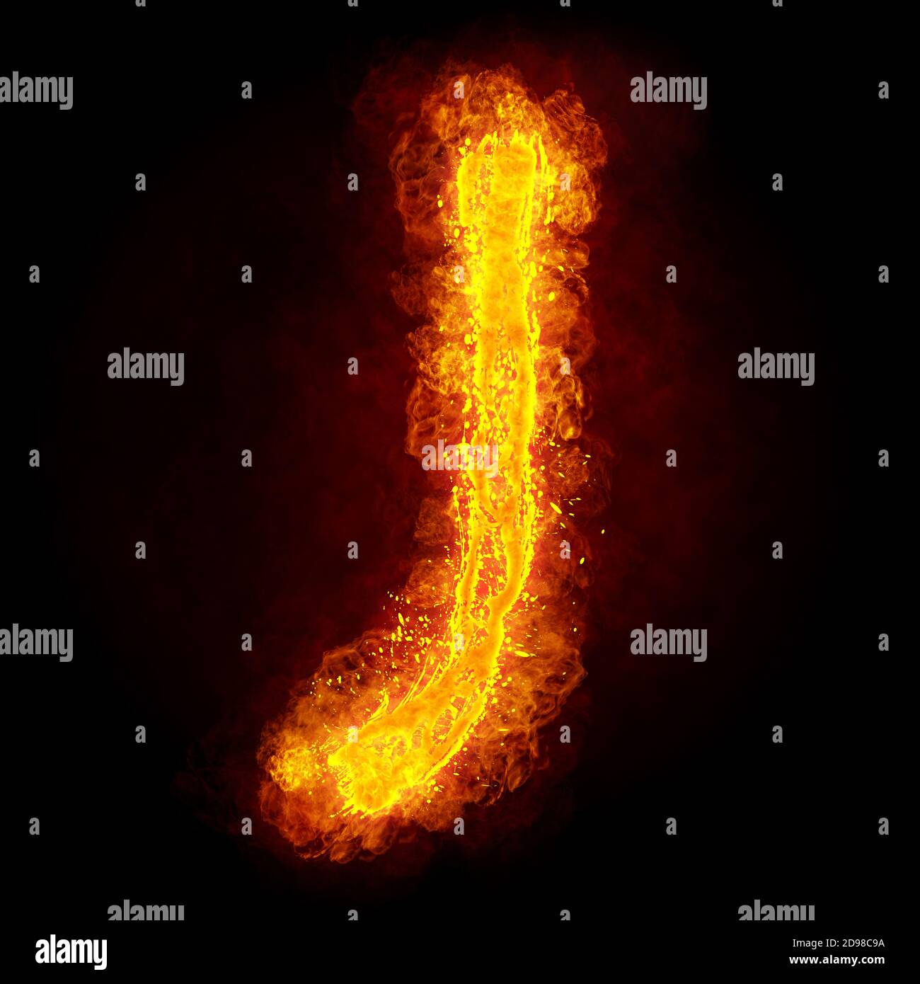 Fiery Font. Bright flamy font symbol. For writing words use Screen ...