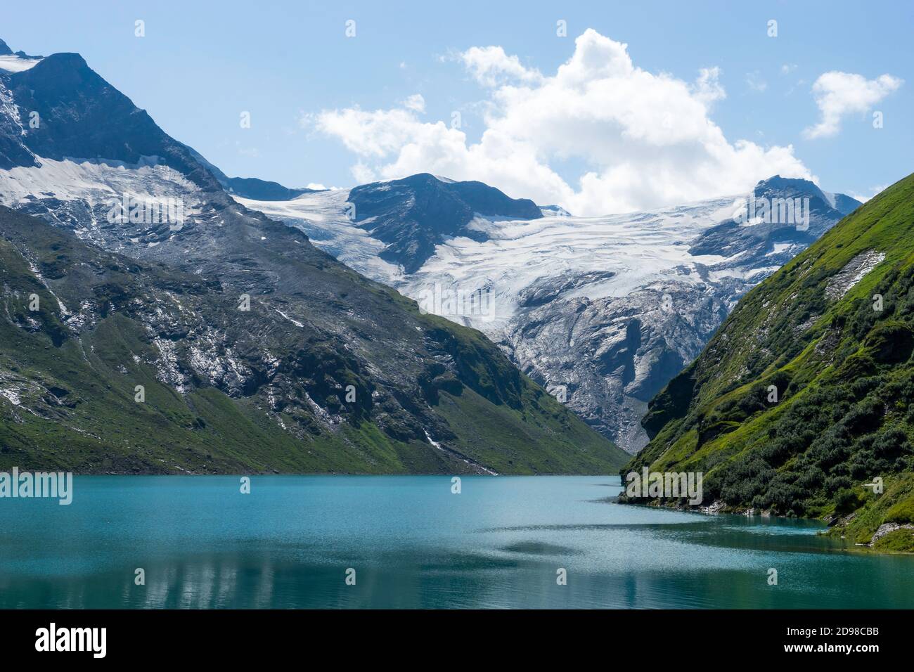 Lake Mooserboden in Austria near Kaprun Stock Photo - Alamy